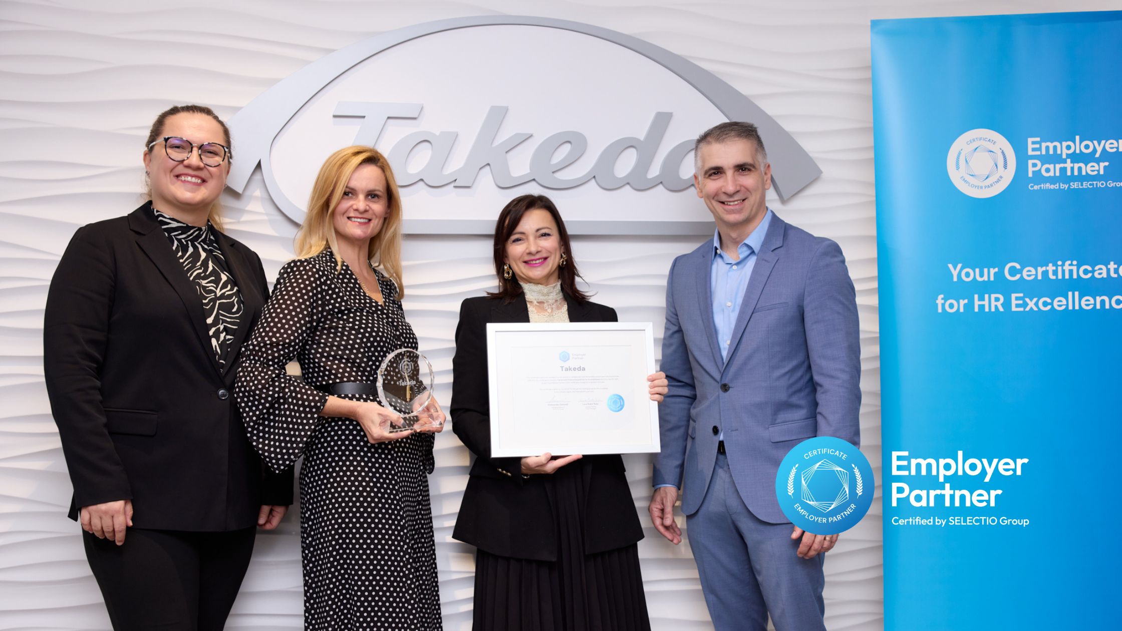 Takeda confirms HR excellence in three countries |Employer Partner