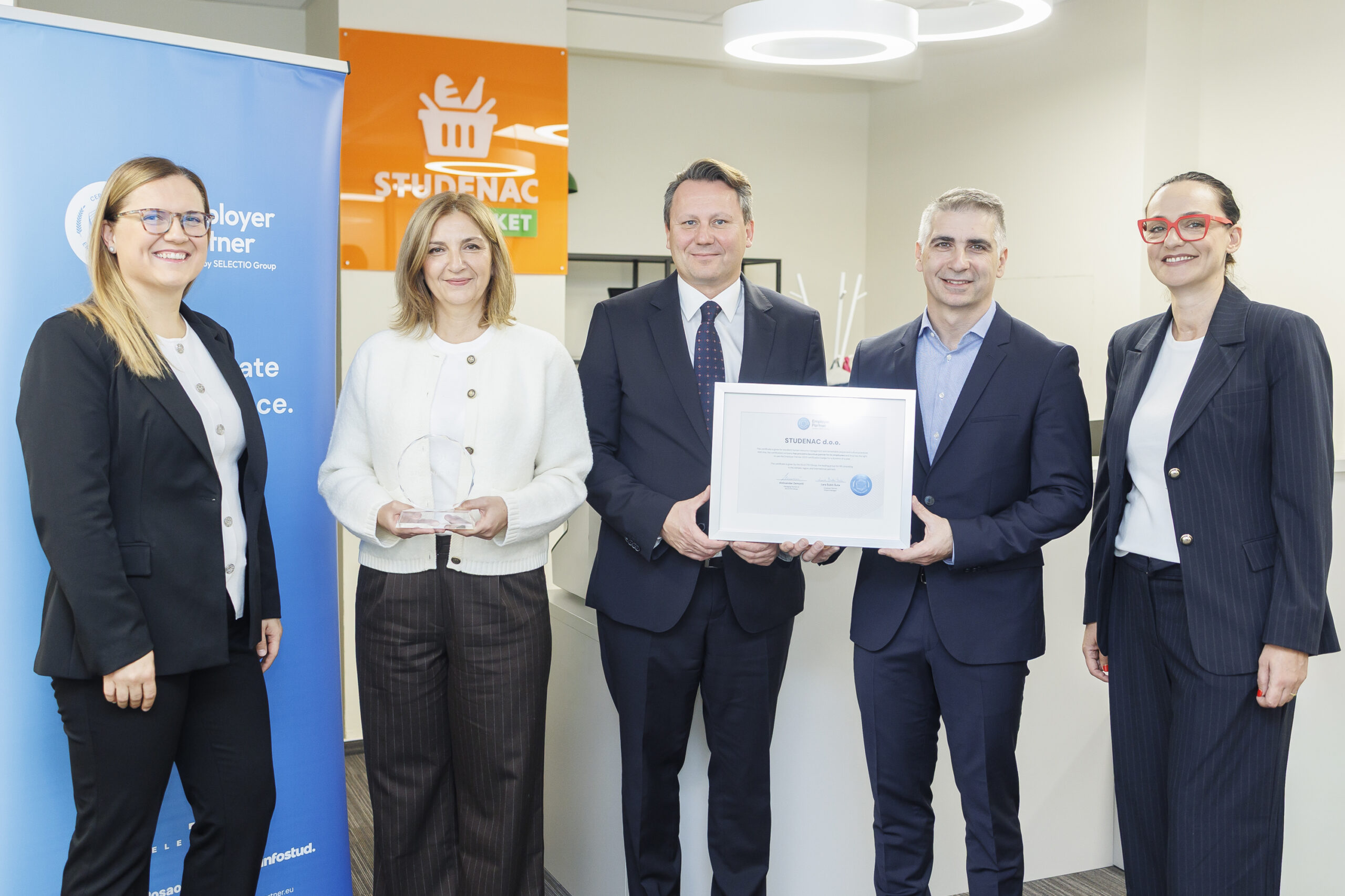 Studenac joins Employer Partner certificate holders for the first time ...